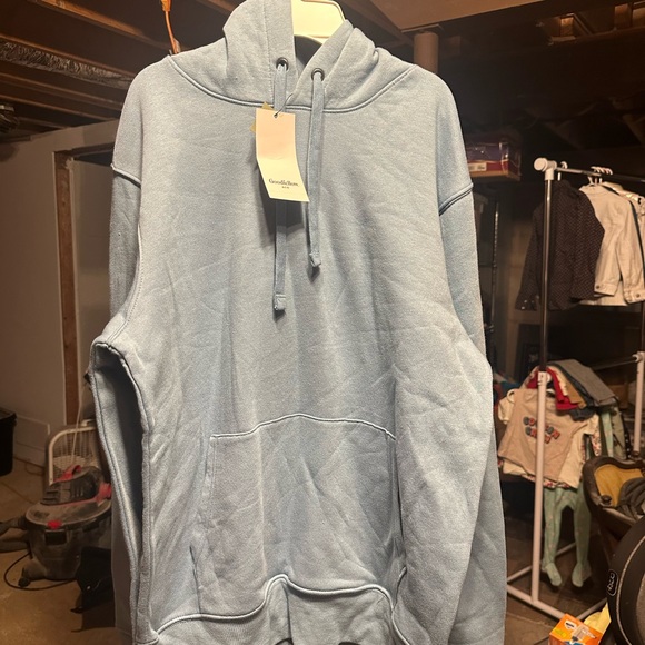 Goodfellow & Co | Shirts | Goodfellow Co Sky Blue Hoodie Sweater | Poshmark